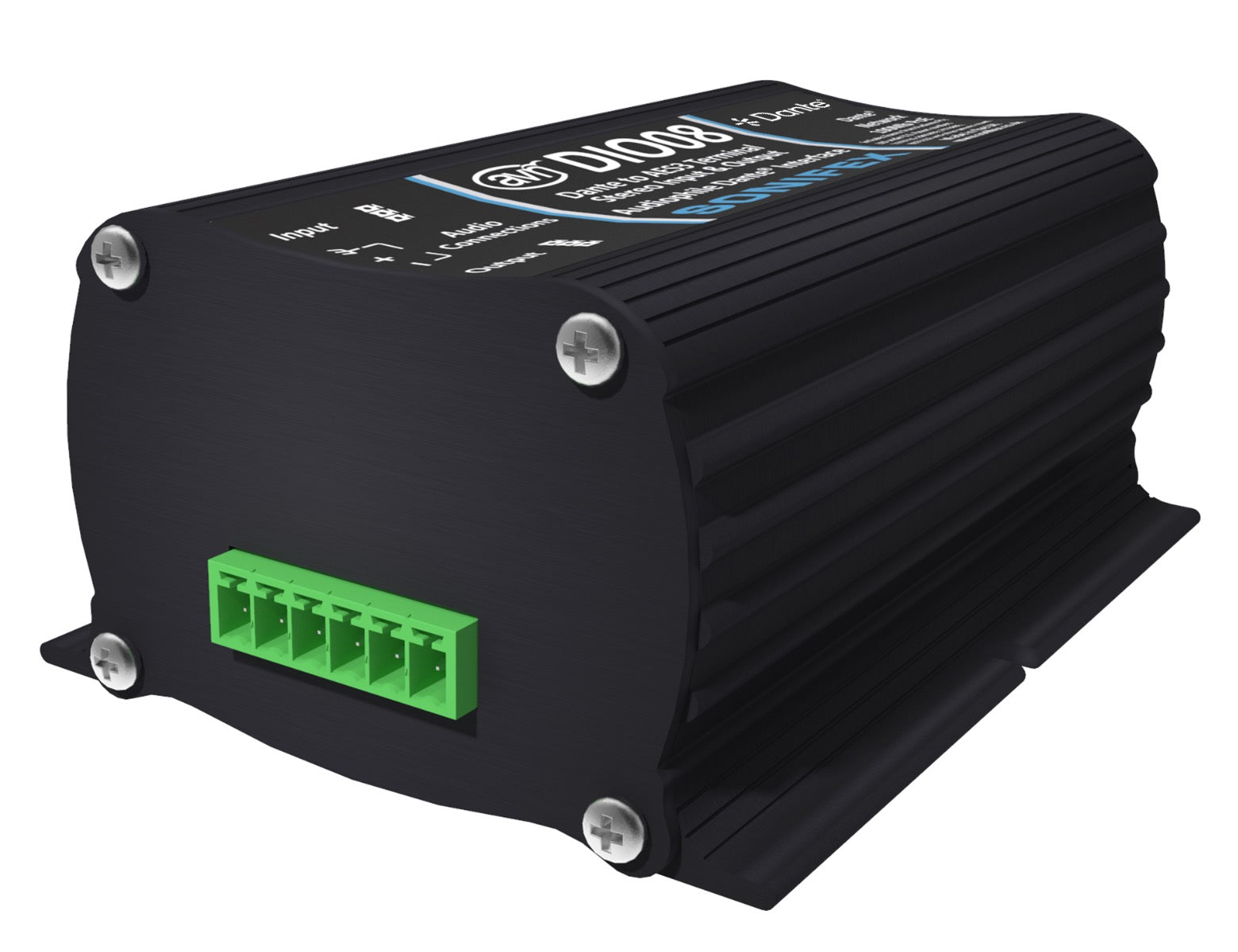 Sonifex Avn Dio08 Dante To Aes3 Terminal Block Stereo Input And Output