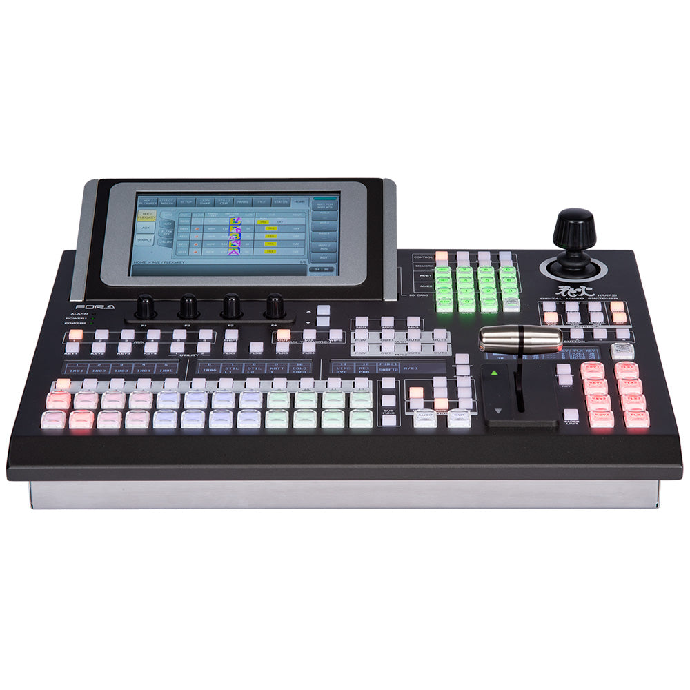FOR.A HVS-490 1OU Package 4K UHD Compact 2M/E Video Switcher | 3D Broadcast