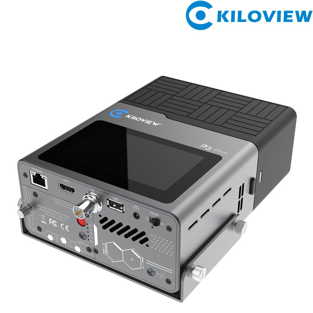 Kiloview P3 5G Bonding Video Encoder | 3D Broadcast