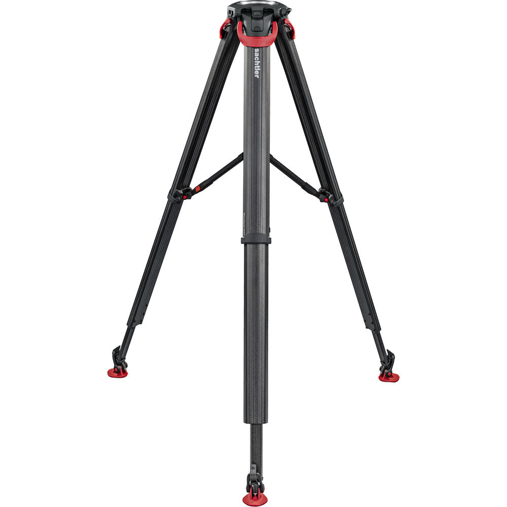 Sachtler 5585 flowtech 100 Carbon Fibre Tripod with Mid-Level Spreader ...