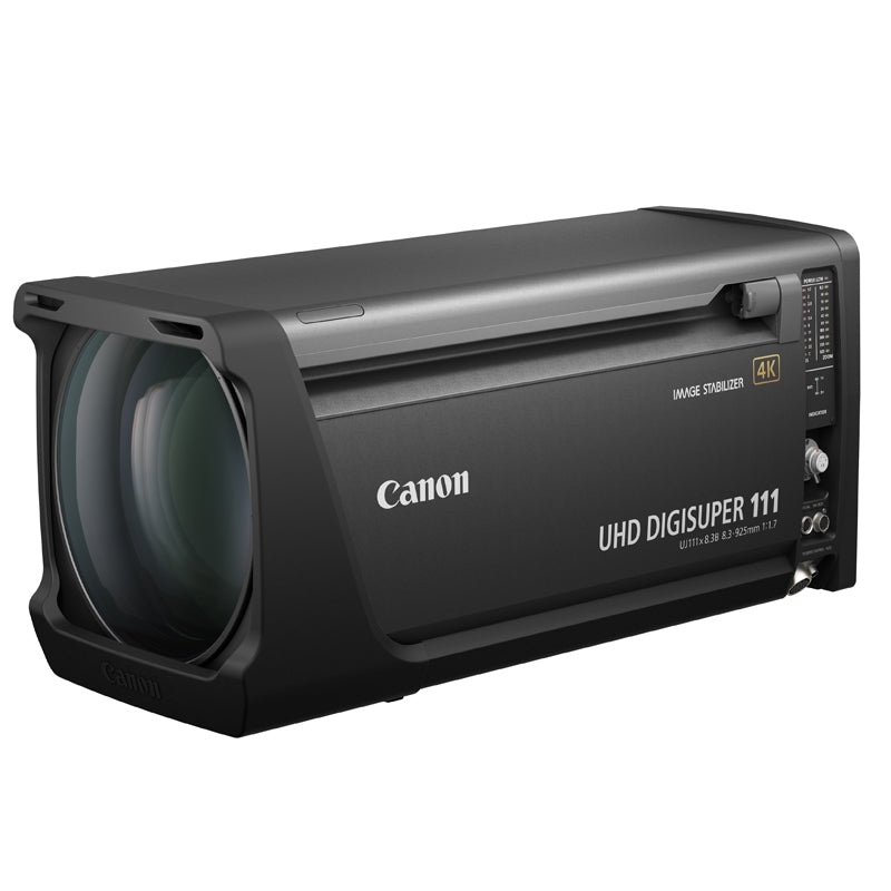Canon UHD-DIGISUPER 111 2/3" 4K Broadcast Box Lens - UJ111x8.3B IESD ...