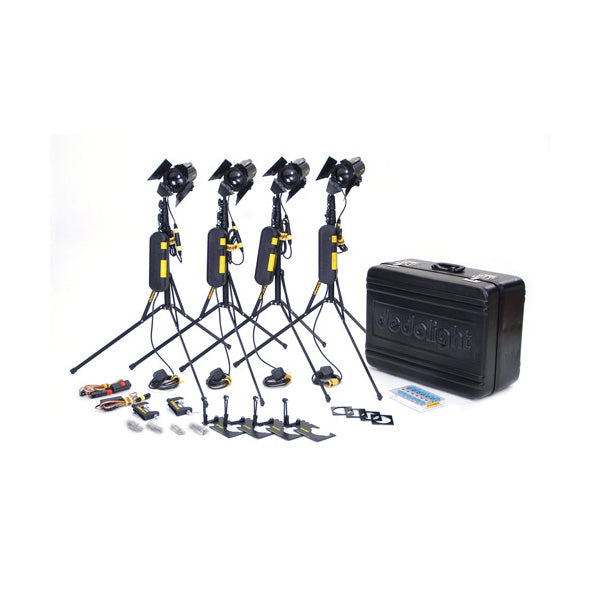 Dedo KUK241R Dedo light kit with 4 hard heads | 3D Broadcast