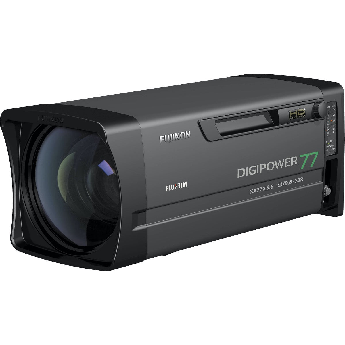 Fujinon XA77x9.5BESM-S35 2/3-inch HDTV DIGIPOWER Box Lens | 3D Broadcast