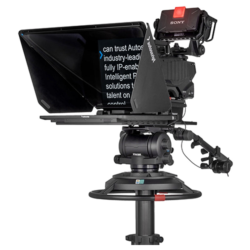 Autoscript EVO-IP19 19" On-Camera Prompter Package | 3D Broadcast