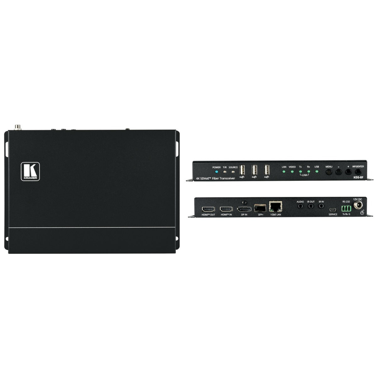 Kramer Electronics KDS-8F Zero Latency 4K HDR SDVoE Video Streaming ...