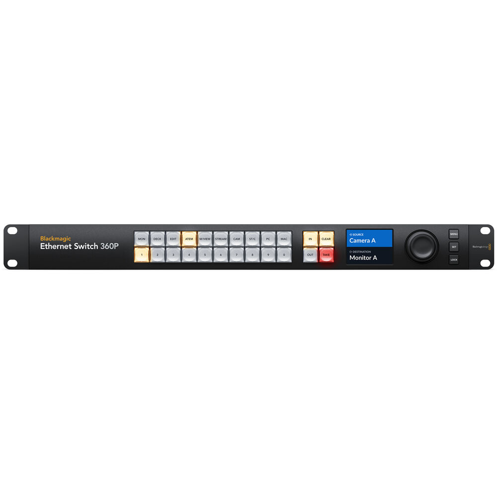 Blackmagic Design Ethernet Switch 360P DWCSWA/MODC360P | 3D Broadcast