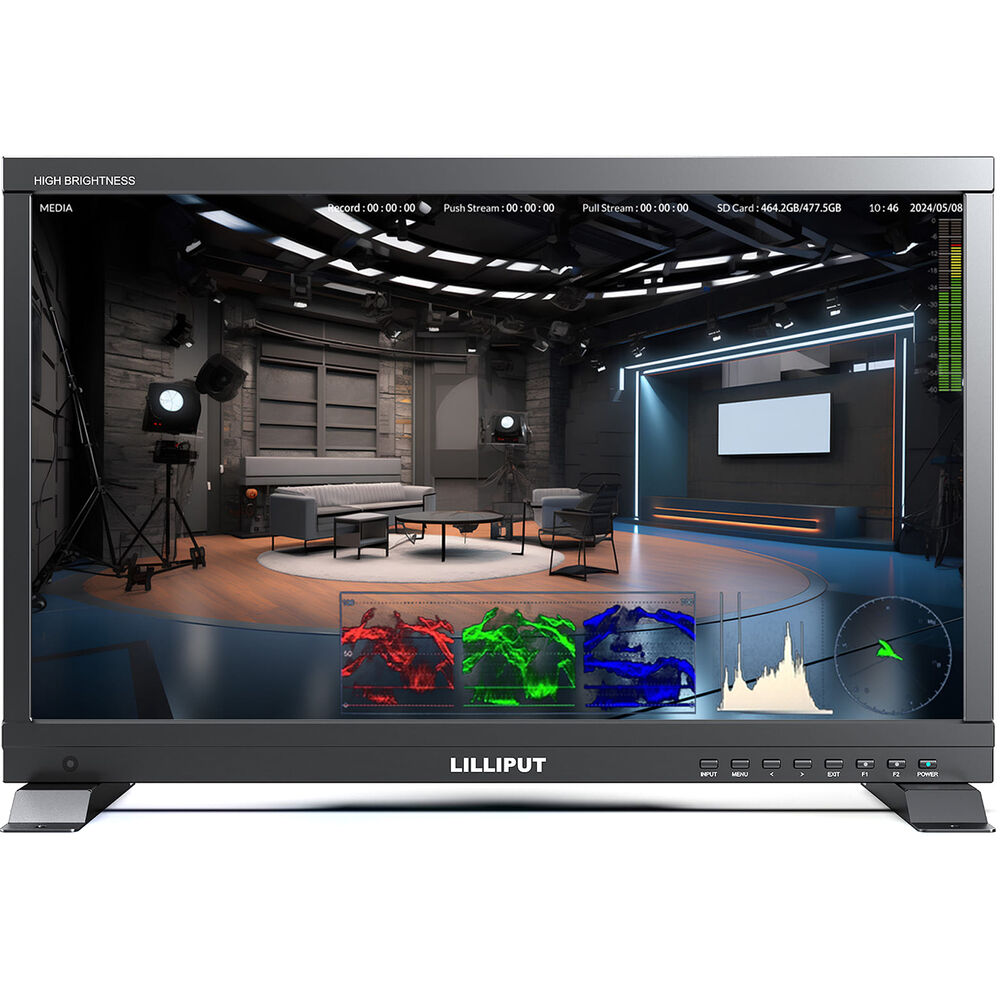 Lilliput PVM220S-E 21.5-inch Live Stream Recording Monitor | 3D Broadcast