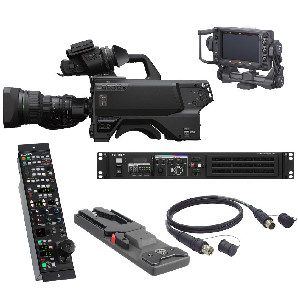 Sony HDC-3100 Studio Camera Bundle | 3D Broadcast