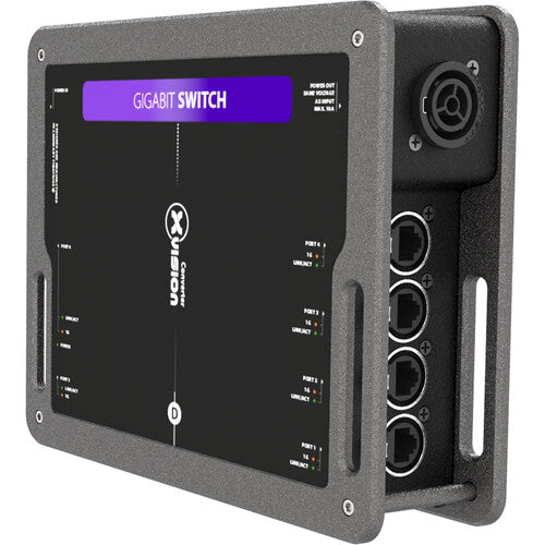 Theatrixx xVision Gigabit Network Switch with 5 Ports XVVNETSW | 3D ...