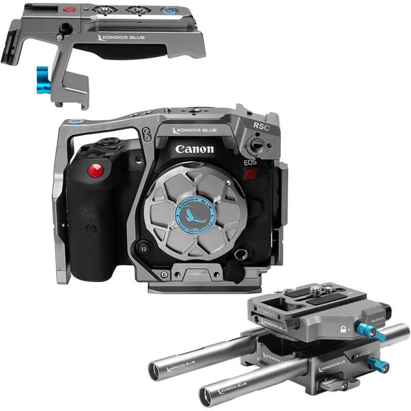 Kondor Blue Canon R5C Base Rig MKII | 3D Broadcast