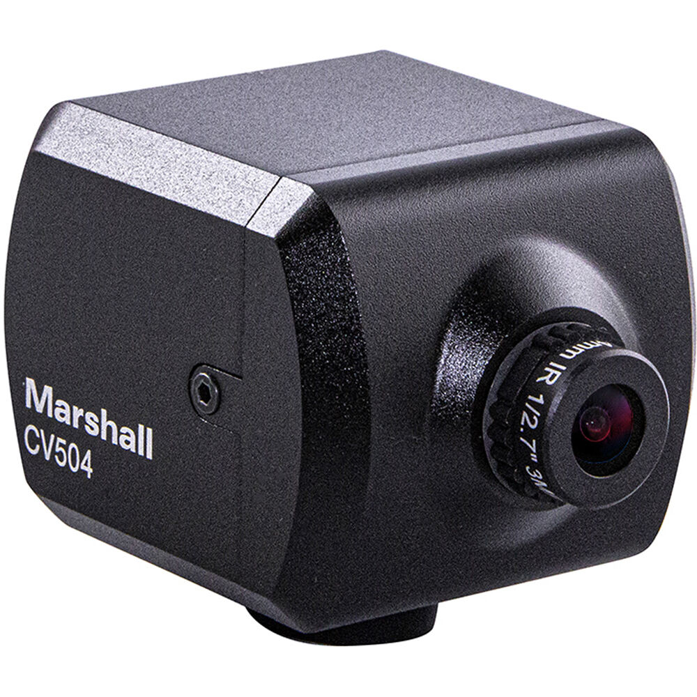 Marshall CV504 Mini Broadcast Camera with 4mm Interchangeable Lens 3G ...