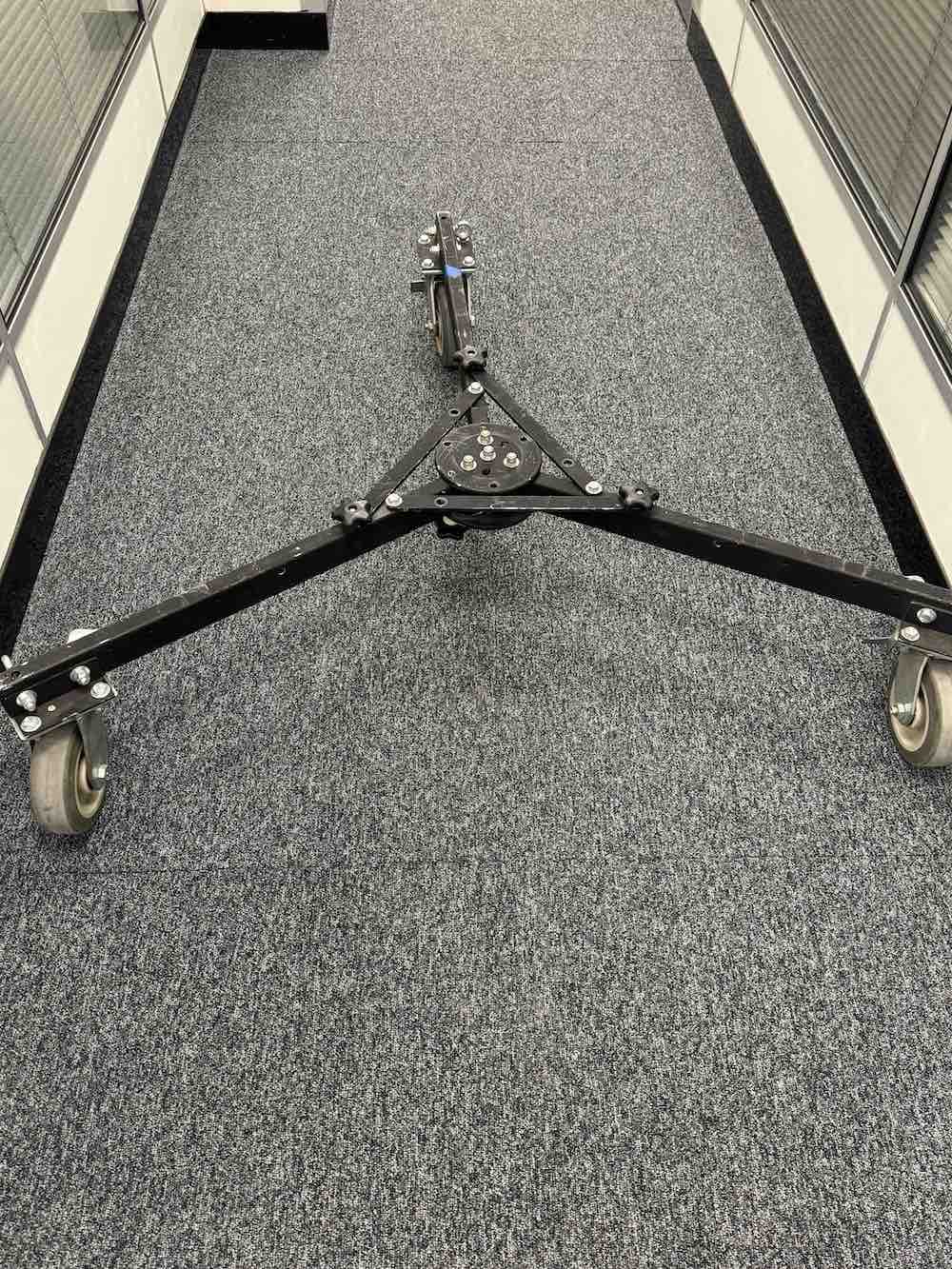 USED Large Rolling Spider Dolly with Braked Wheels | 3D Broadcast
