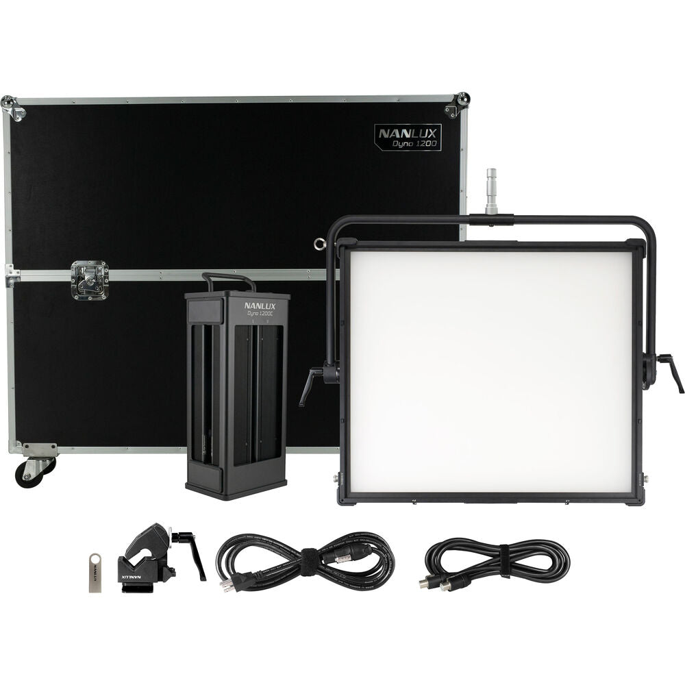 NANLUX Dyno 1200C 1KIT-FT RGBWW Soft Panel Light with Flight Case | 3D ...