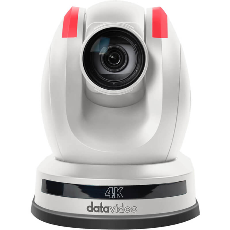 Datavideo PTC-285T 4K UHD PTZ Camera with Auto Tracking HDBaseT White ...