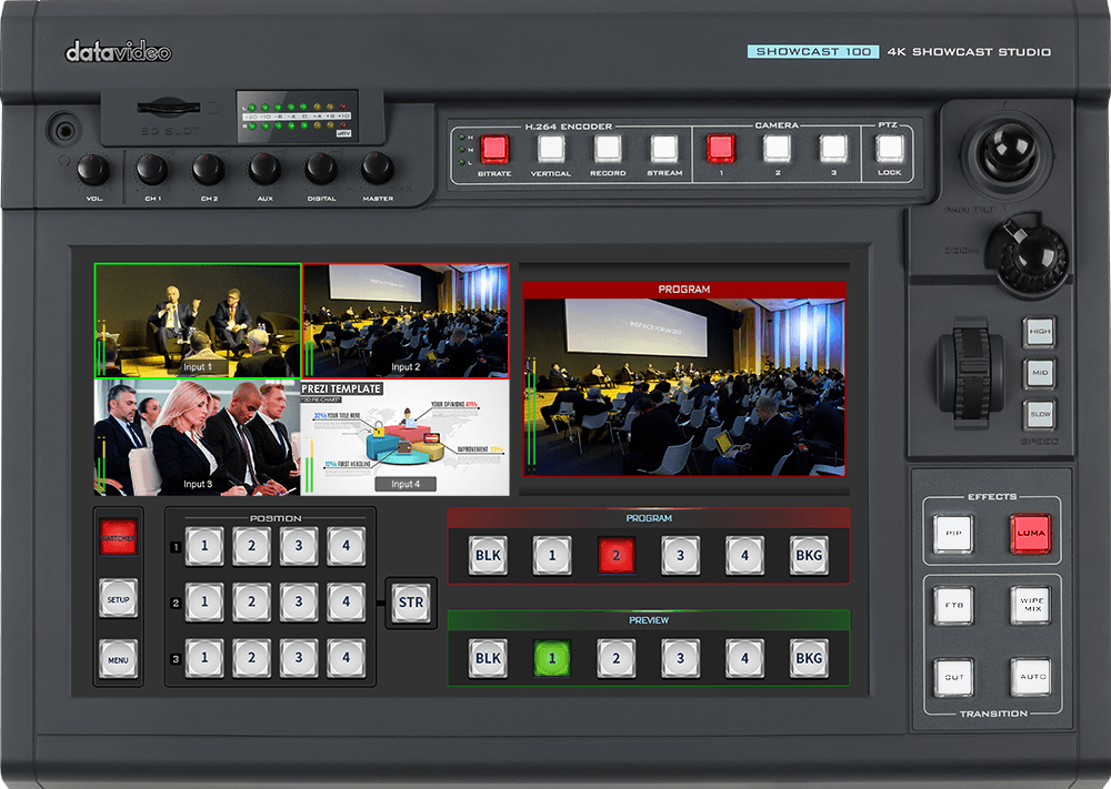 Datavideo Mixers and DVE's