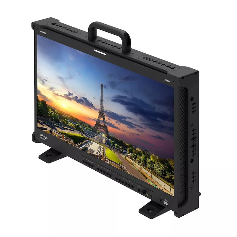 TVLogic LXM-240P-FM 24-inch 4K/UHD 12G Quad Field Monitor with Multi ...