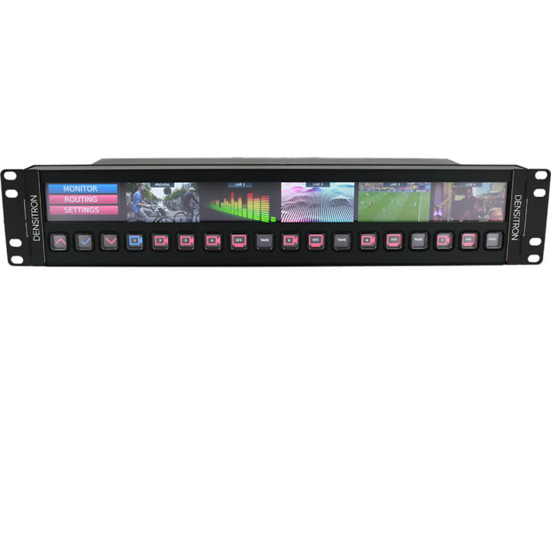 DENSITRON UREADY 2U MONITOR 2RU Rack Mountable Universal Touchscreen ...