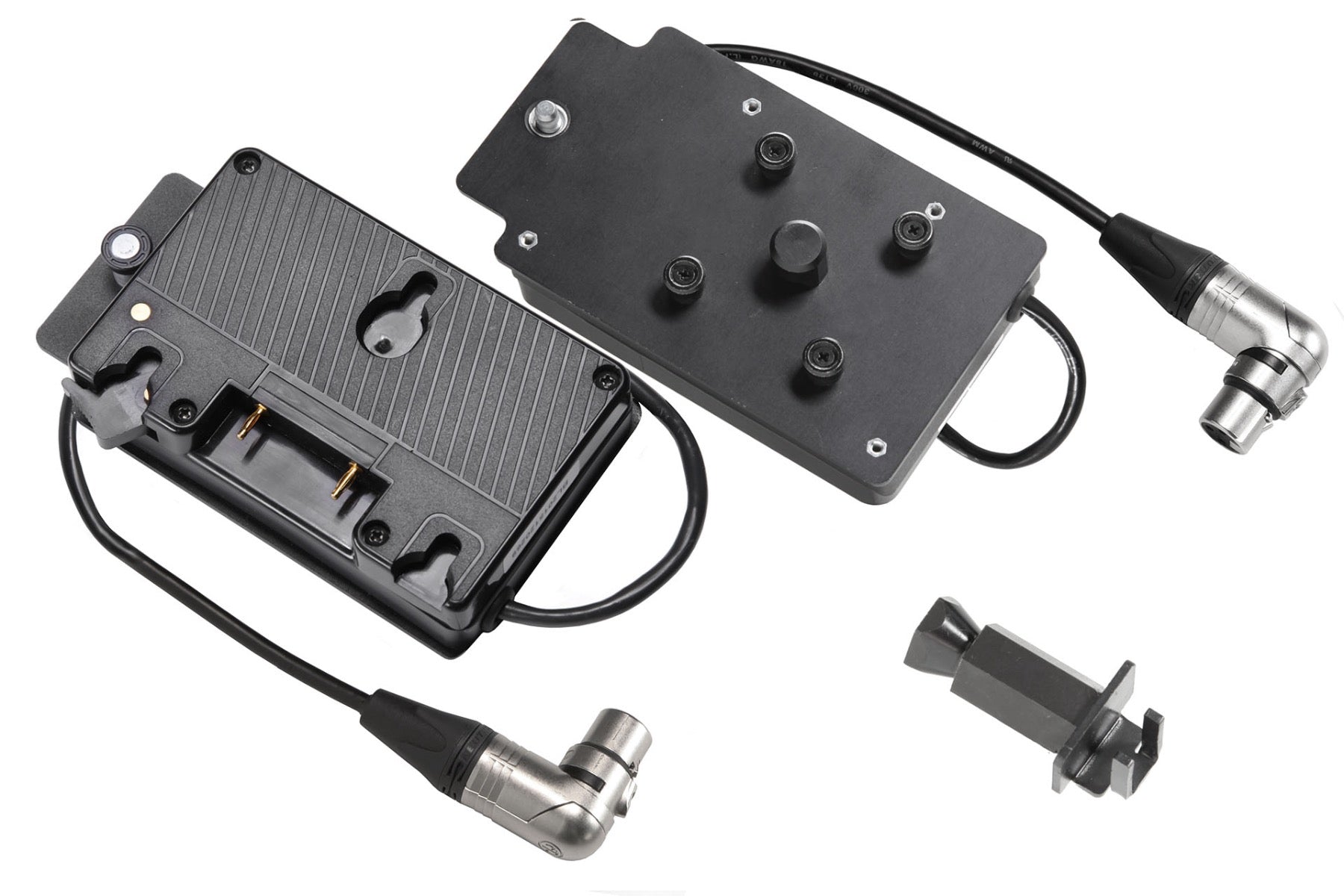 VELVET Gold Battery Adapter Plate XLR3 Angle for VM and VE1 - VM-GOLDA ...