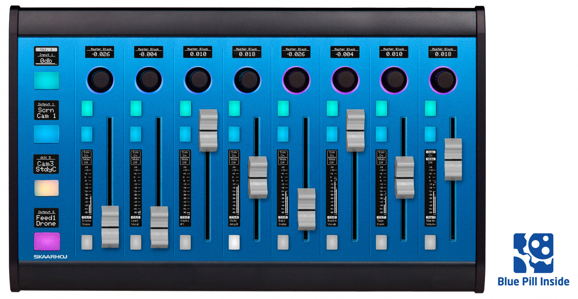 SKAARHOJ Wave Board Audio Control Unit w/Blue Pill Inside - SKJ-WAVE ...